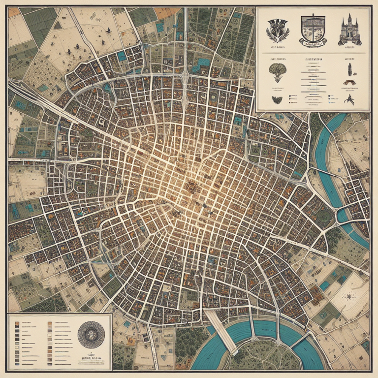 Access Udine City Roads Map for free