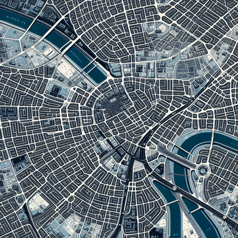 Download Tours City Roads Map at no cost