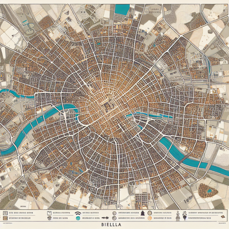 Download Biella City Roads Map now
