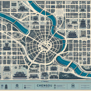Grab Chengdu City Roads Map now