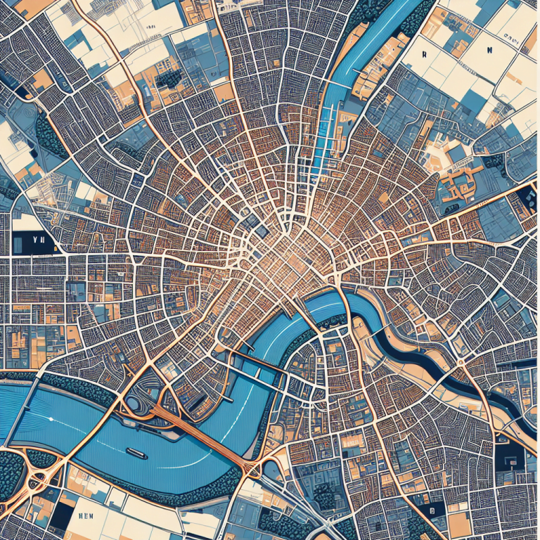 Download Grimsby City Roads Map for free