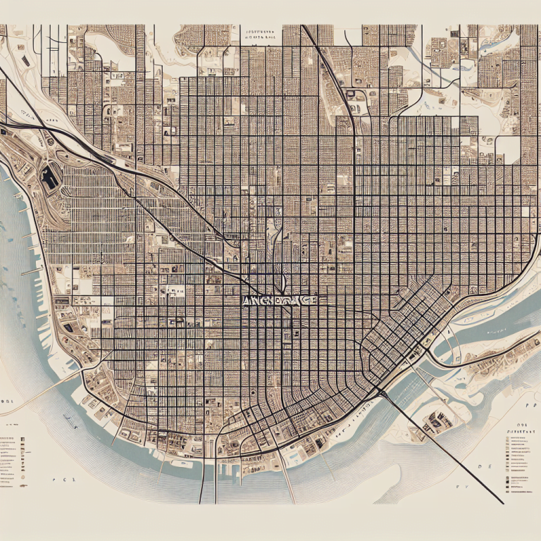 Download Anchorage City Roads Map now