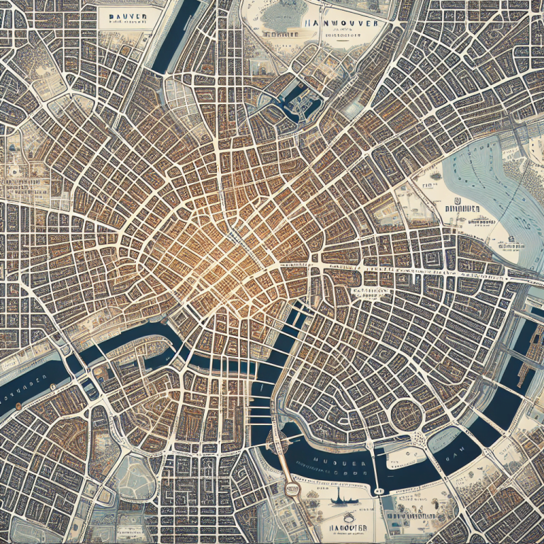 Download Hanover City Roads Map at no cost