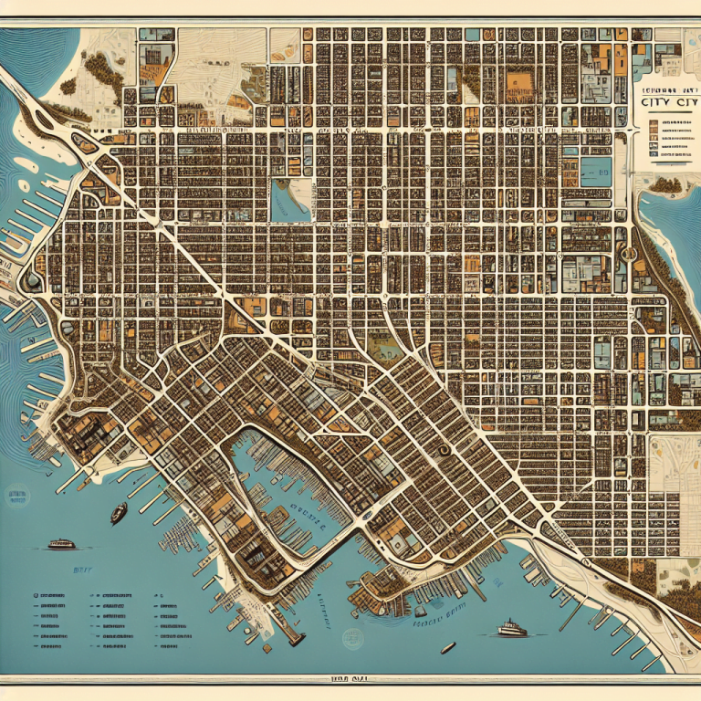 Access Campbell River City Roads Map for free